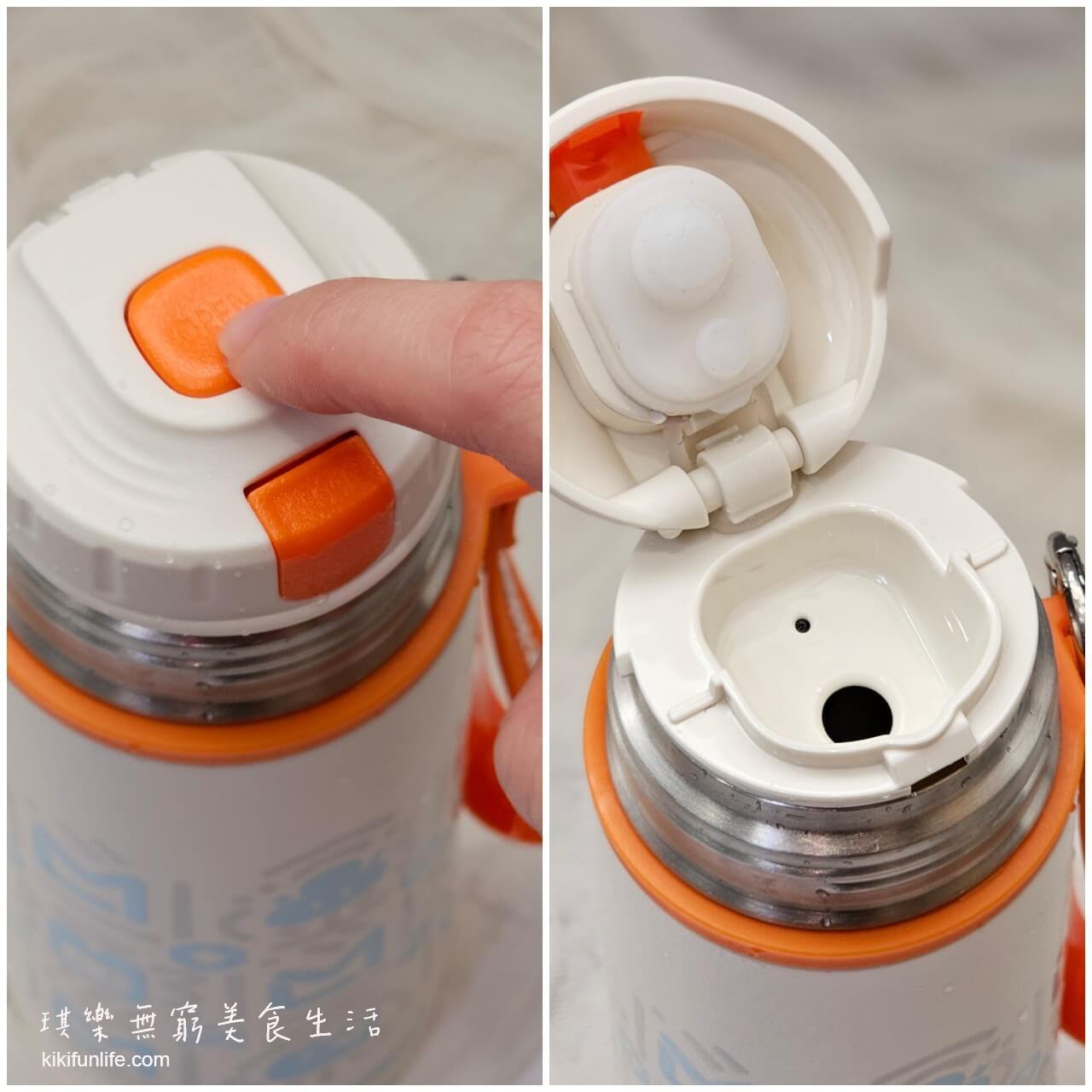 【Lane mouen覽萌】手繪系列兩用不鏽鋼保溫杯開箱！一鍵開關+可濾茶葉+水壺背帶+杯蓋可當杯子+防滑靜音 時尚可愛的彈跳保溫瓶推薦 ...