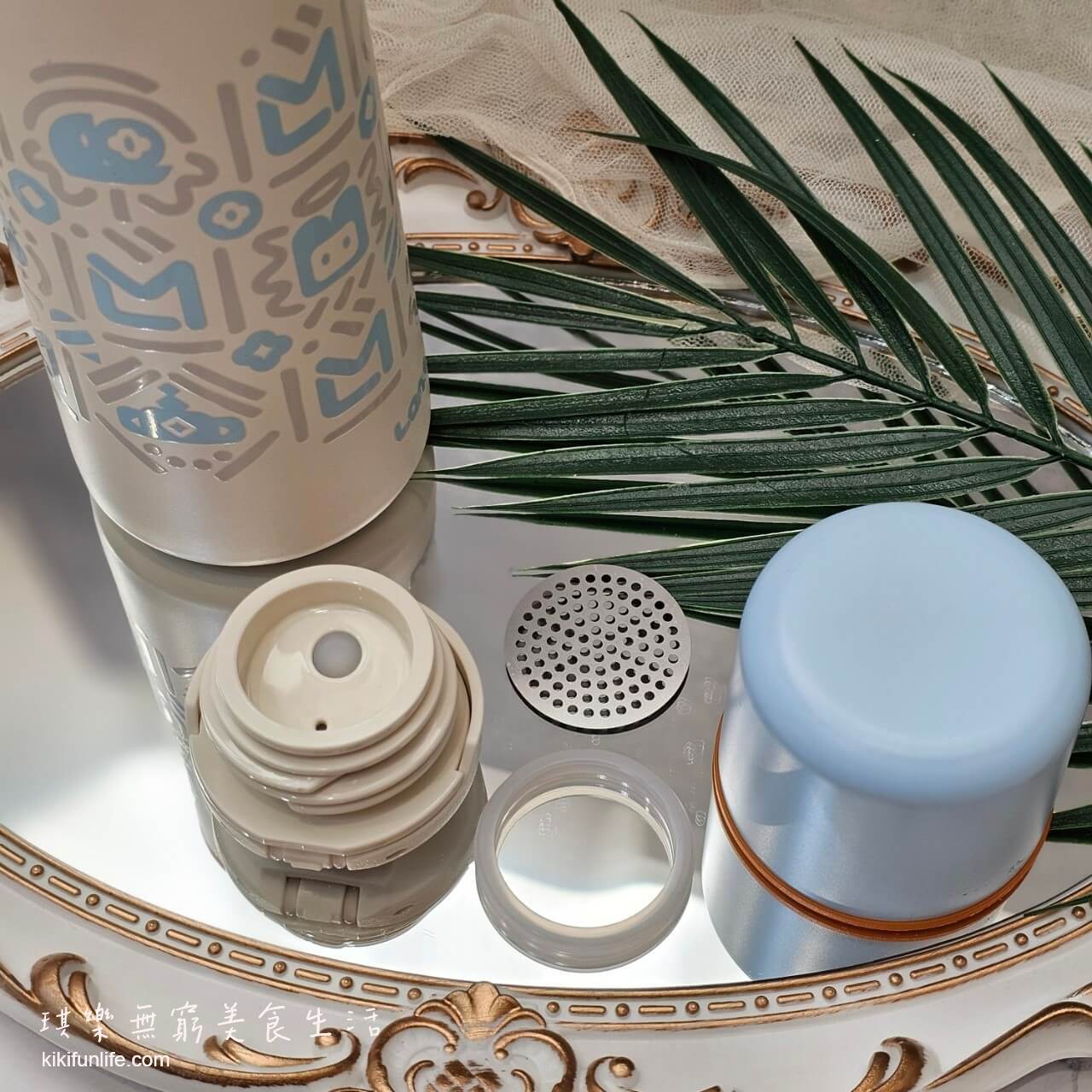 【Lane mouen覽萌】手繪系列兩用不鏽鋼保溫杯開箱！一鍵開關+可濾茶葉+水壺背帶+杯蓋可當杯子+防滑靜音 時尚可愛的彈跳保溫瓶推薦 ...